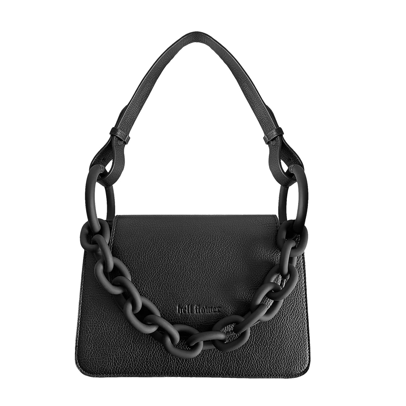 'Pre-order' Noctum black chain bag – hell flower