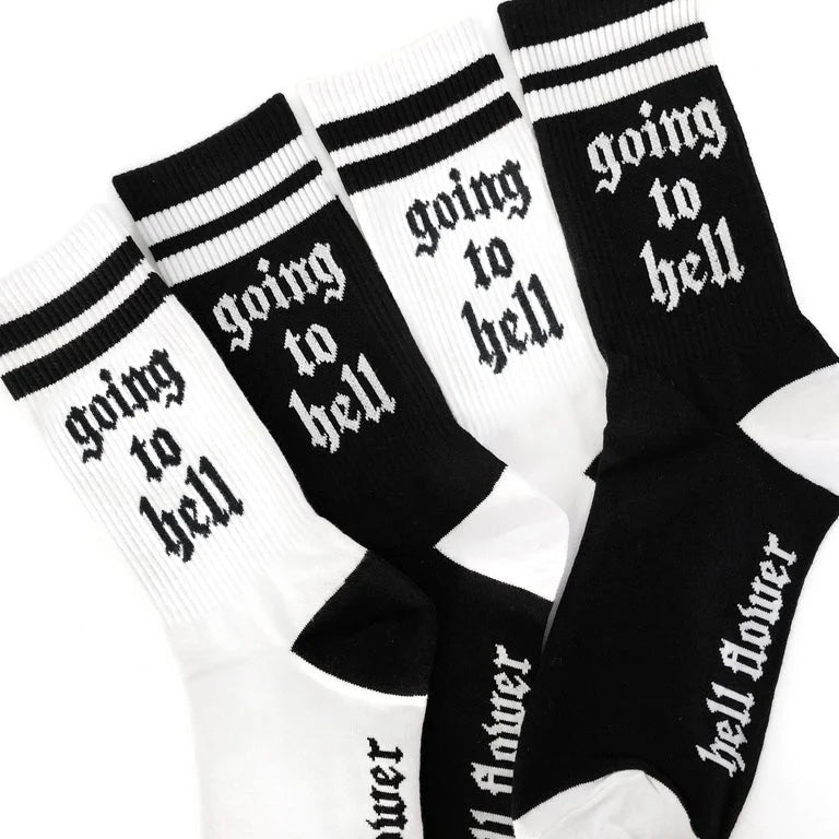 Going To Hell® Socks – hell flower