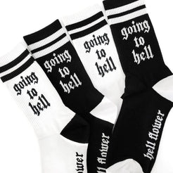 Going To Hell® Socks – hell flower