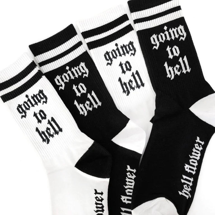 Going To Hell® Socks – hell flower